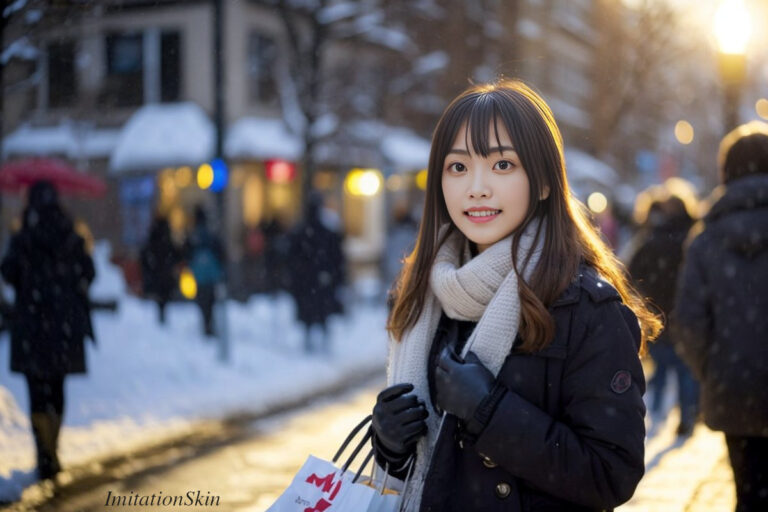 シリカの冒険〜北国編2〜 極寒の地のパンスト直穿き露出 | ImitationSkin – パンスト直穿きフェチの復活