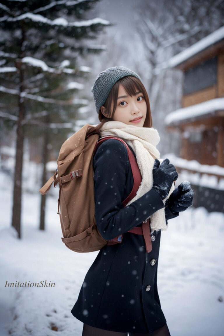 シリカの冒険〜北国編2〜 極寒の地のパンスト直穿き露出 | ImitationSkin – パンスト直穿きフェチの復活